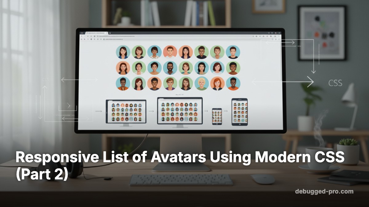 How to Build a Circular Responsive List of Avatars